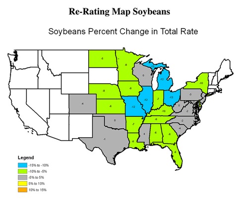 RMA reducing corn, soybean crop insurance rates | Corn, Crop insurance ...